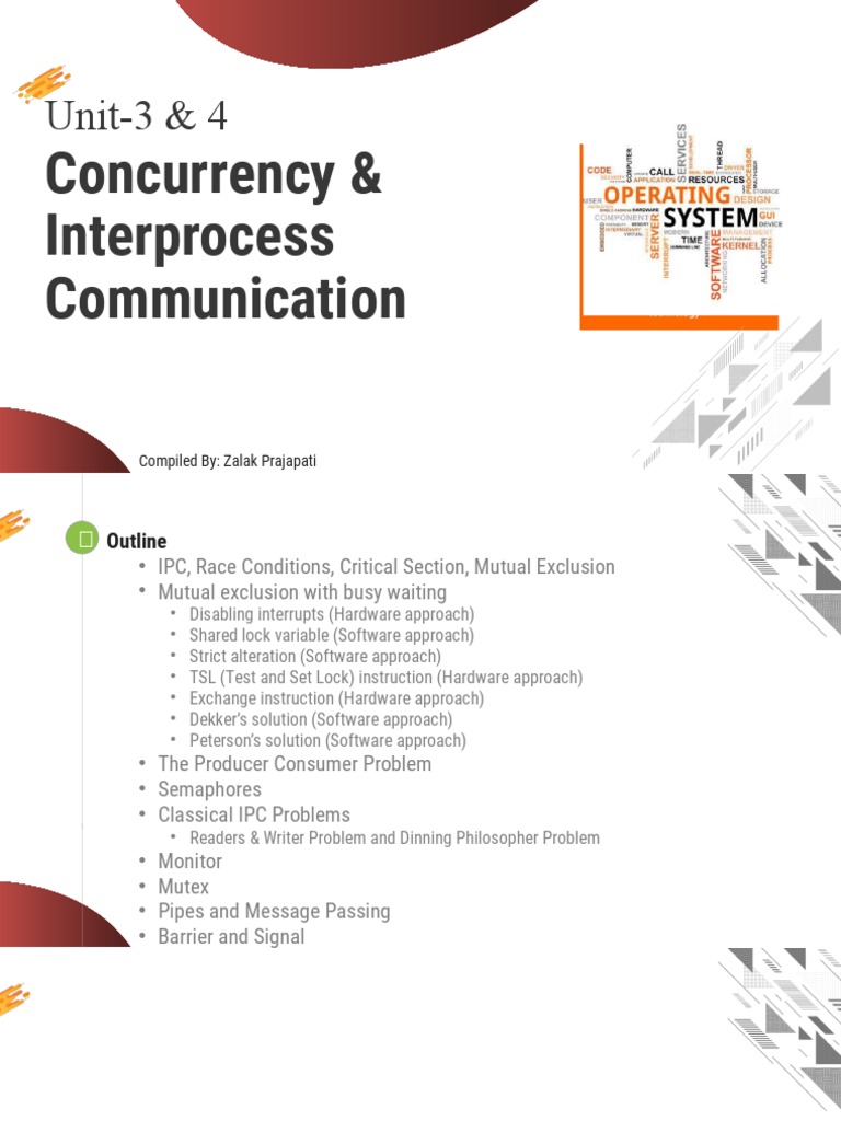 OS Unit-3-4 | PDF | Process (Computing) | Concurrent Computing