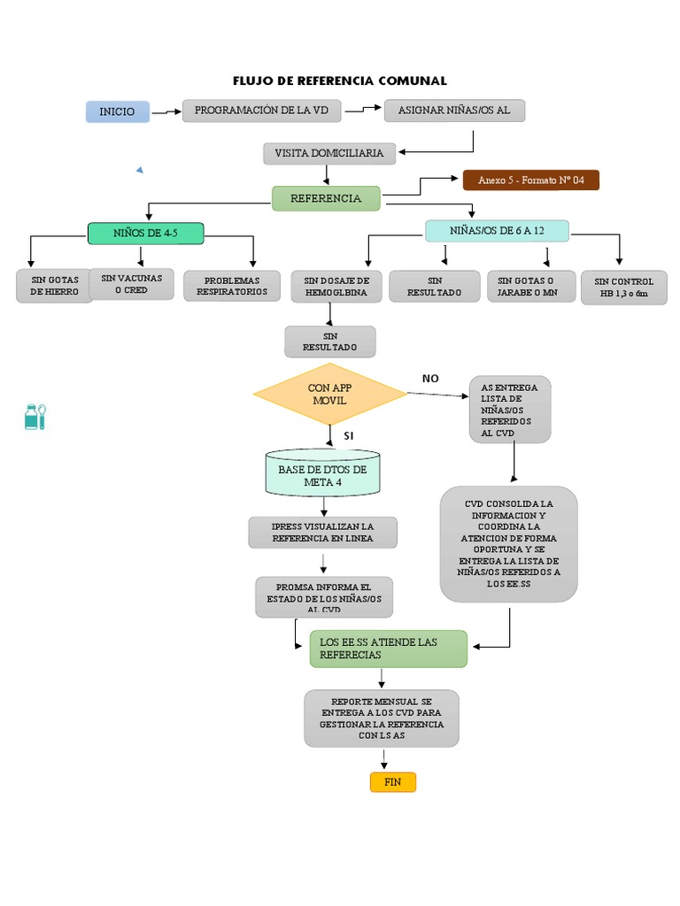 Flujo Referencia Comunal | PDF