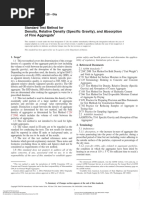 ASTM C128 - 15 Standard Test Method For Relative Density (Specific ...