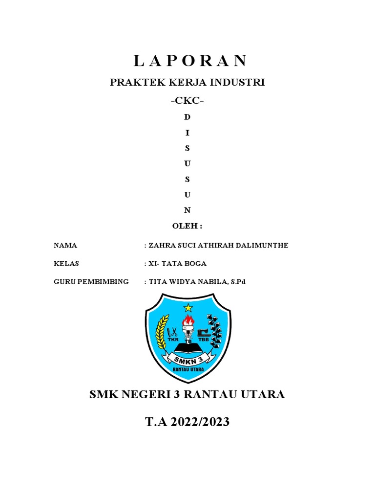 Laporan Praktek Magang CKC Corner Rantauprapat | PDF