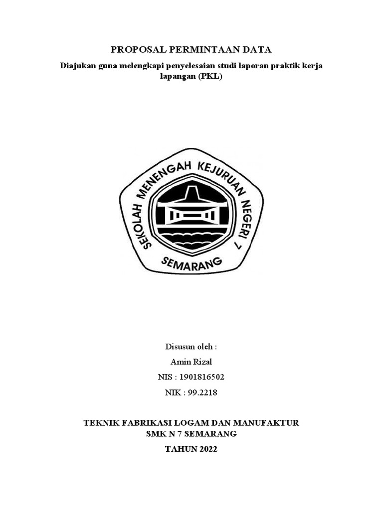Proposal Permintaan Data | PDF