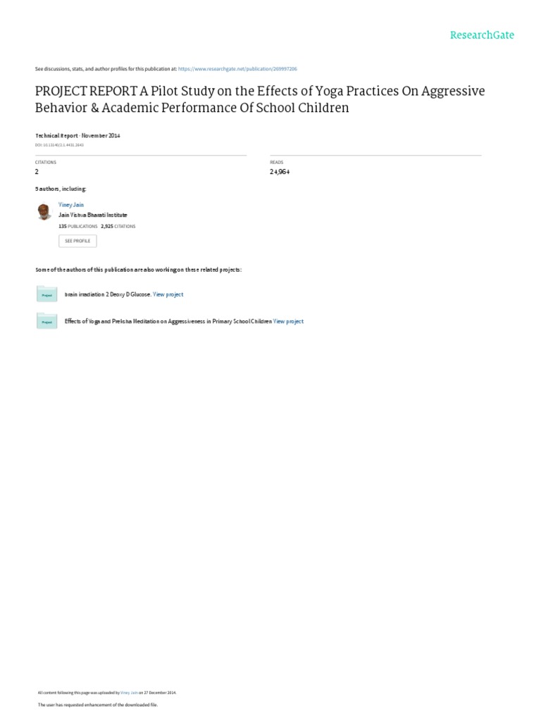 Ab 123 | PDF | Aggression | Self Report Study