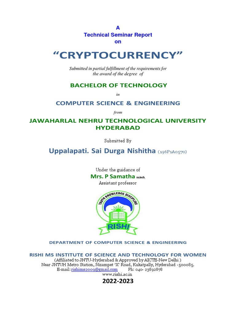 Cryptocurrency 570 | PDF | Cryptocurrency | Bitcoin