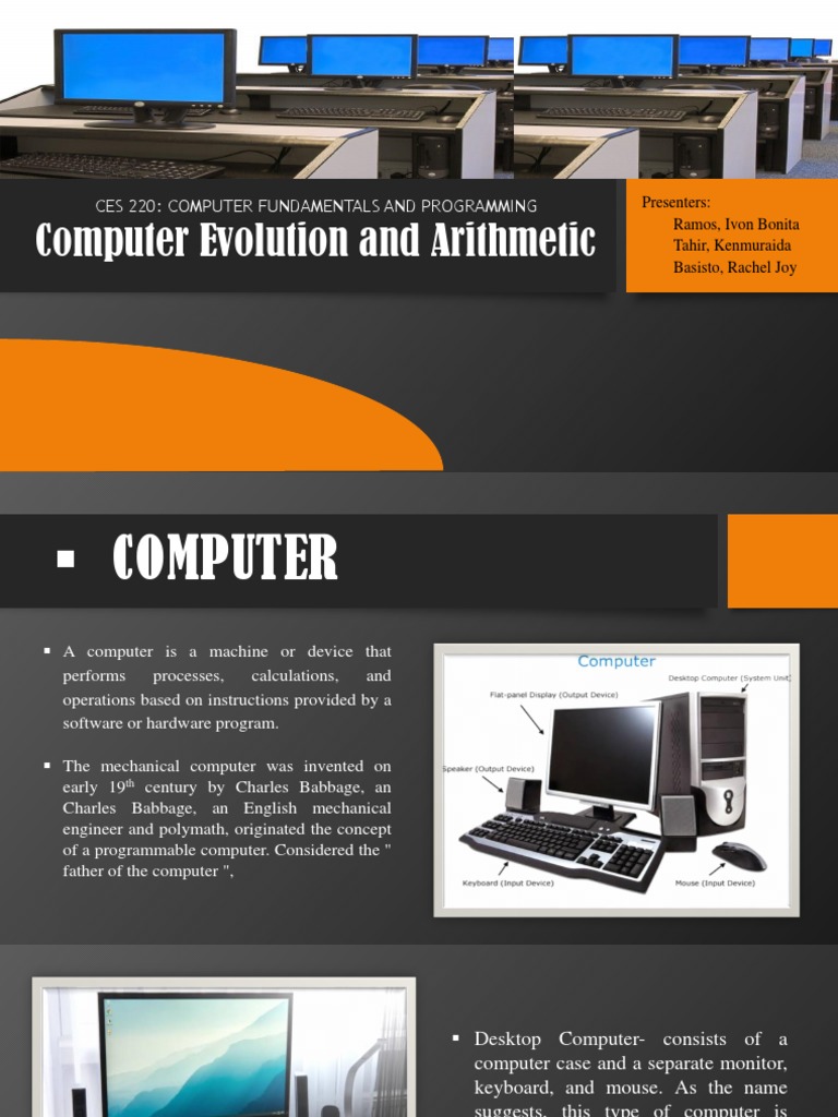 Computer Evolution and Arithmetic | PDF