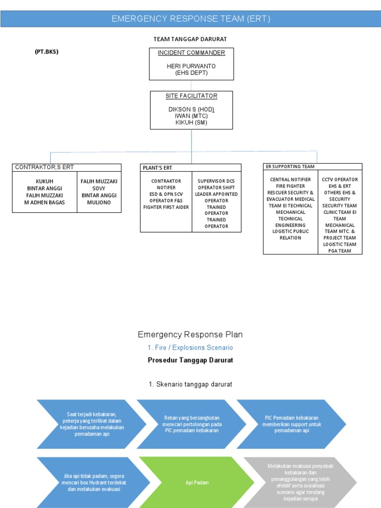 Team Tanggap Darurat | PDF