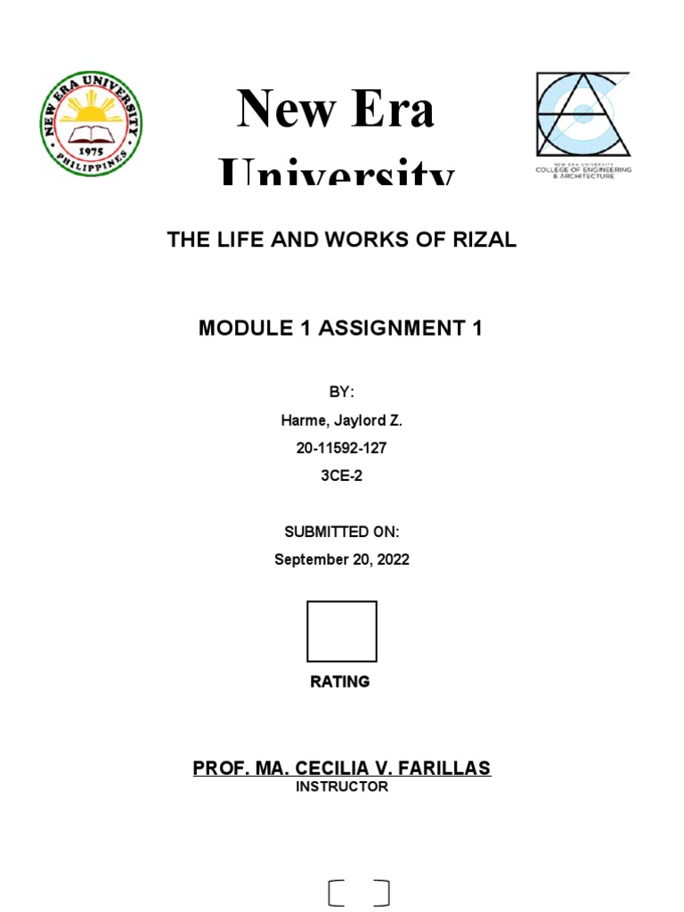 Module 1 Assignment 1 - Harme - 3ce-2 | PDF | Technology & Engineering