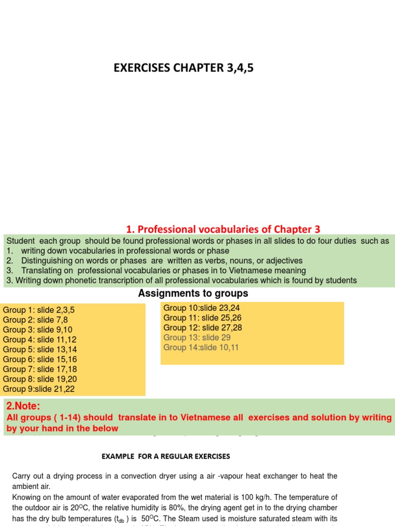 Home Work Chapter 3,4,5 | PDF | Humidity | Clothes Dryer