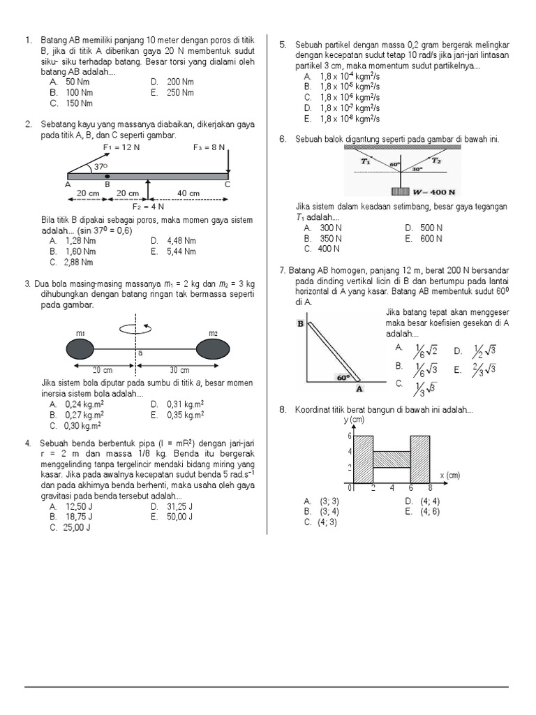 Soal 11 | PDF