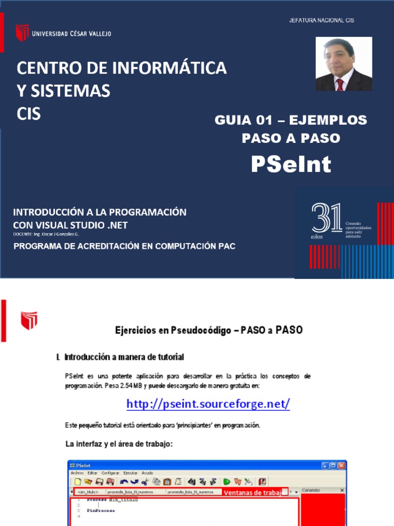 Ejemplos de Pseudocódigo en PSeInt | PDF | Programación de computadoras ...