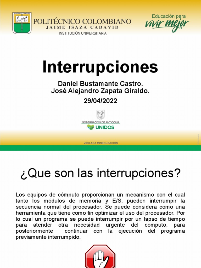 SO Interrupciones | PDF