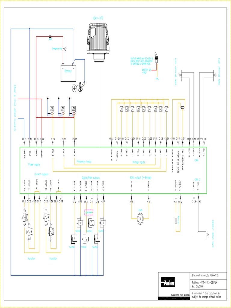 Iqan-Xt2 Uk Electrical Schematic | PDF