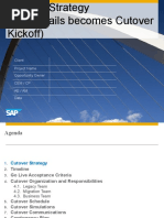 Project Cutover Plan | PDF | Information Age | Information Technology