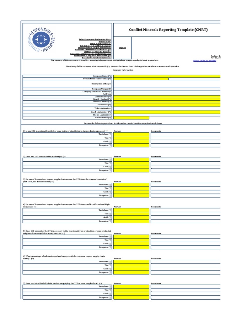 Rmi - CMRT - 6.22 (00000002) | PDF