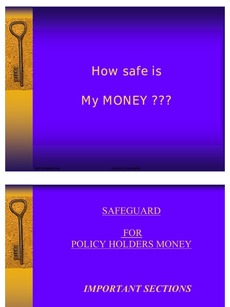 How Safe Is My Money | PDF | Finance & Money Management