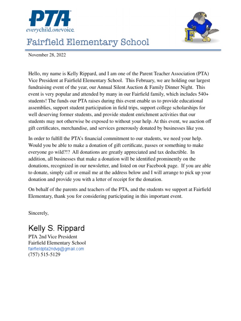 Auction Letter 2023 | PDF