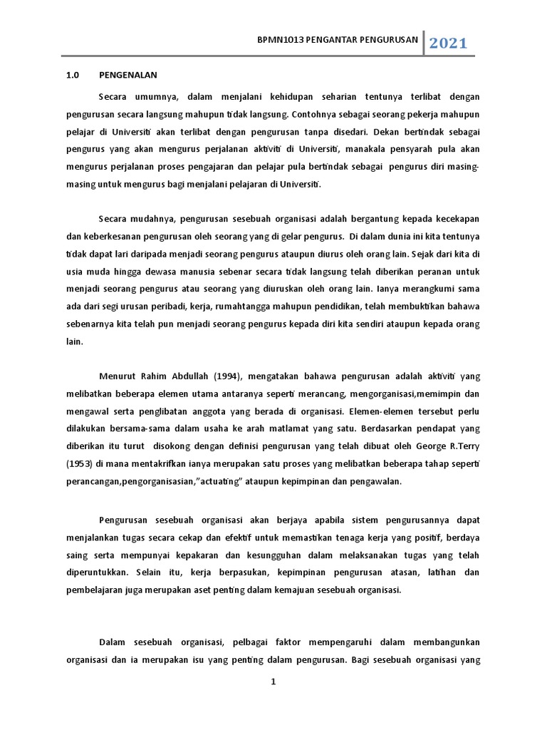 Tugasan Kumpulan | PDF