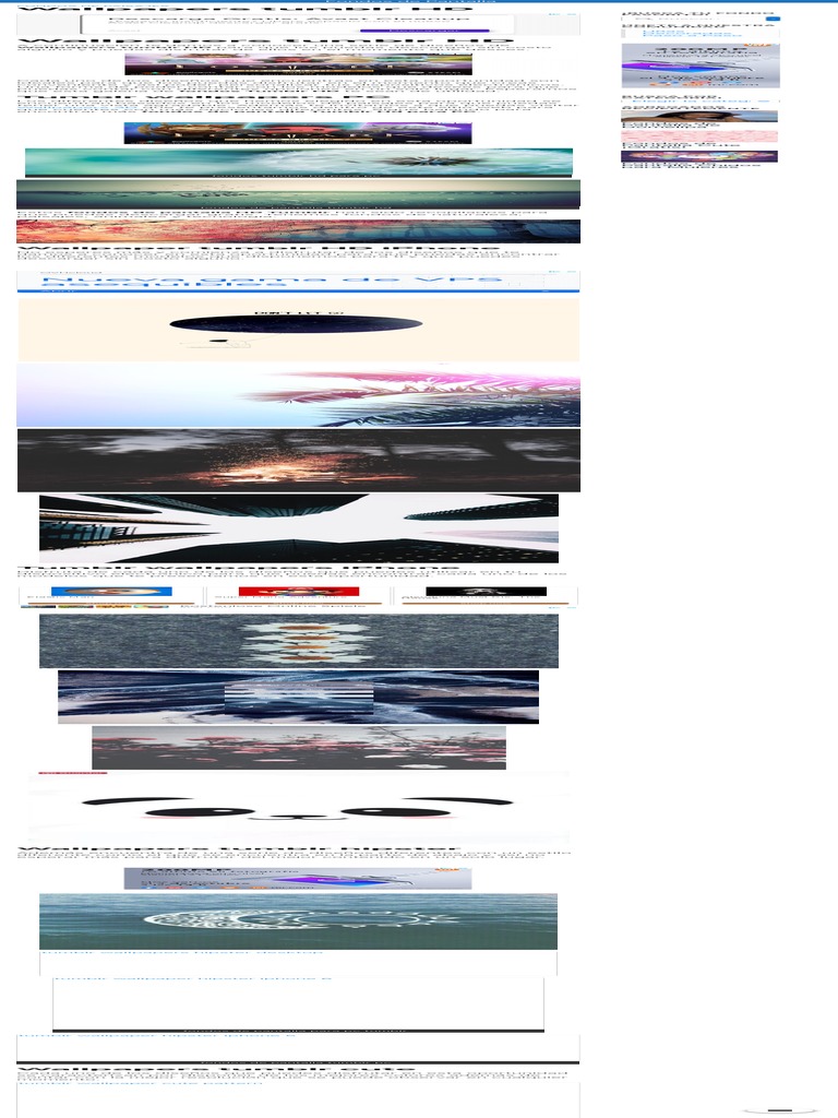 Fondos de Pantalla HD para Tumblr | PDF | Software
