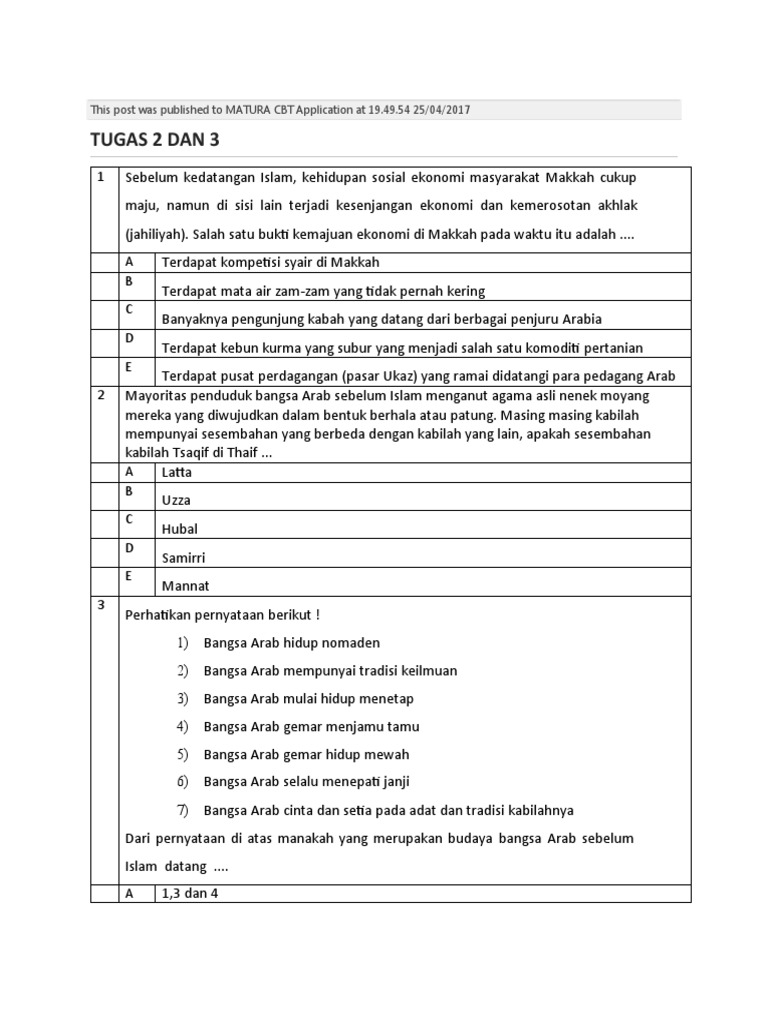 Tugas 2 Dan 3 Terakhir | PDF