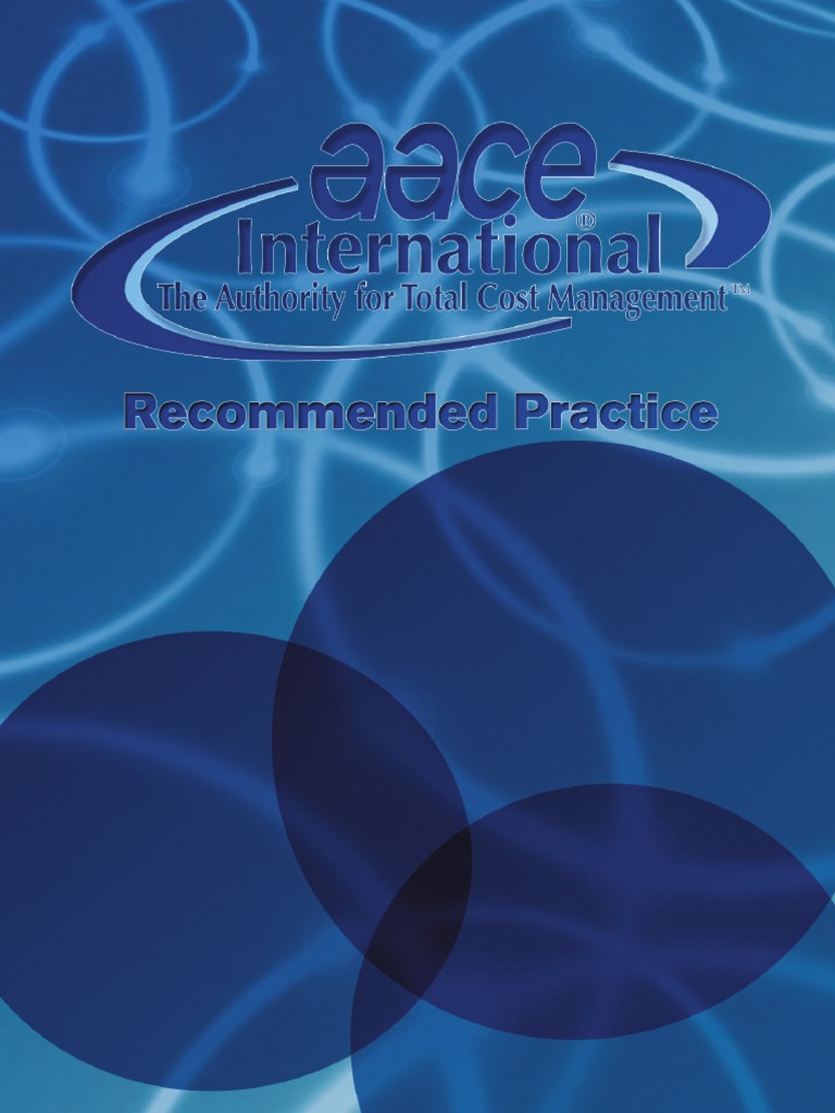 18r 97 Cost Estimate Classification System Aace International Pdf