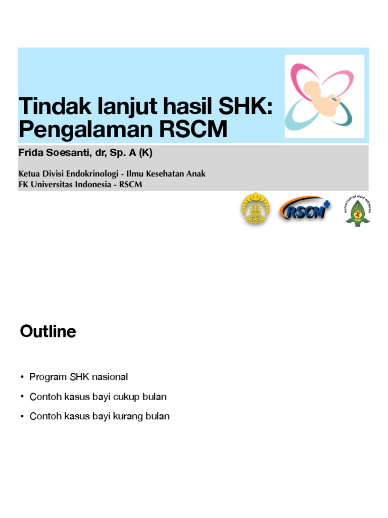Tindak Lanjut Hasil SHK-pengalaman RSCM | PDF