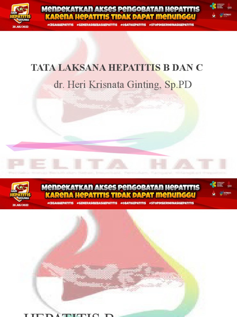 Tatalaksana Hepatitis B Dan C | PDF