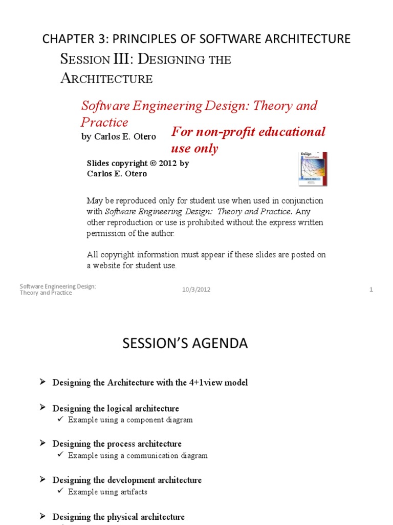 Chapter 3 - Architecture - Session III | PDF | System | Component Based ...