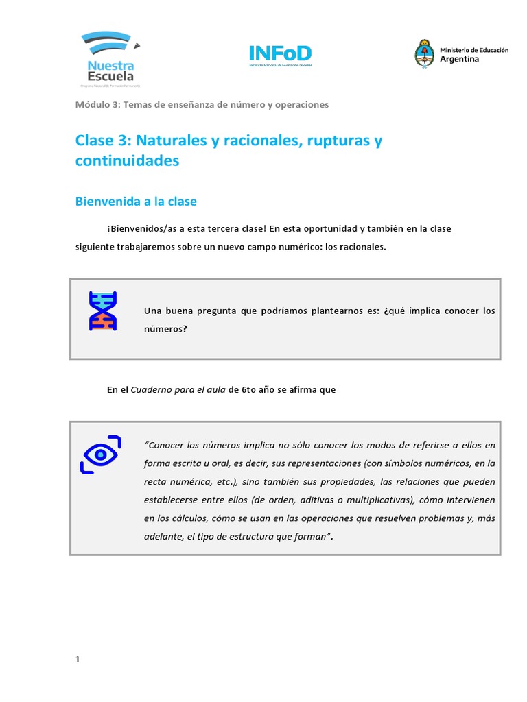 AMP Modulo 3 Clase3 | PDF | Números | División (Matemáticas)