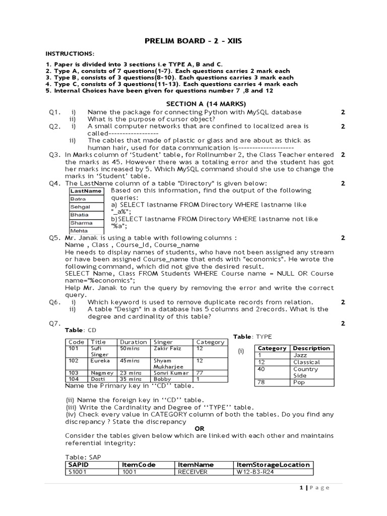 Xiicomp - Sc.s.e.348 15 | PDF | Data | Computer Engineering