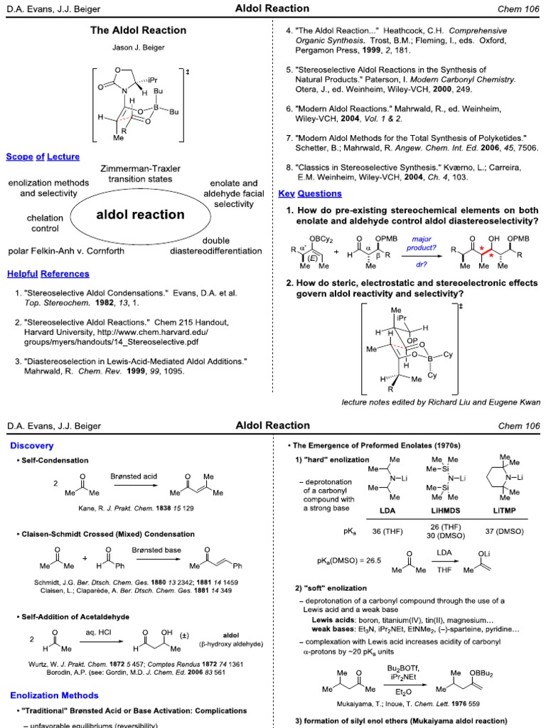 8 - Aldol Reaction | PDF