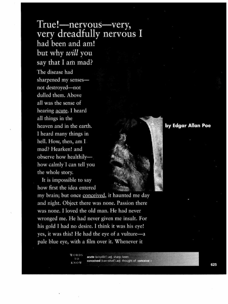 Tell - Tale - Heart (Horror) | PDF