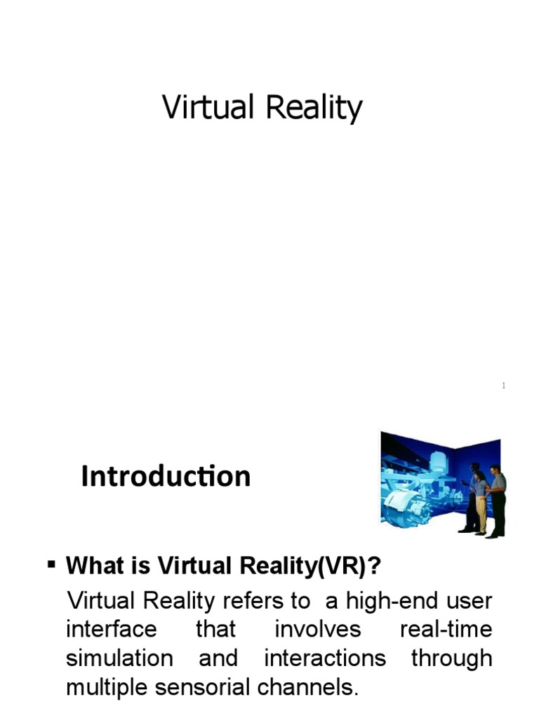 Virtual Reality | PDF | Virtual Reality | Augmented Reality