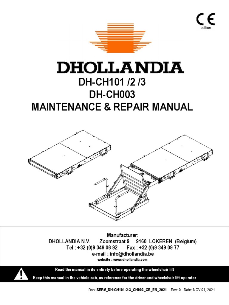 SERV DH-CH101-2-3 CH003 CE EN 2020 Rev0 HR | PDF | Elevator ...