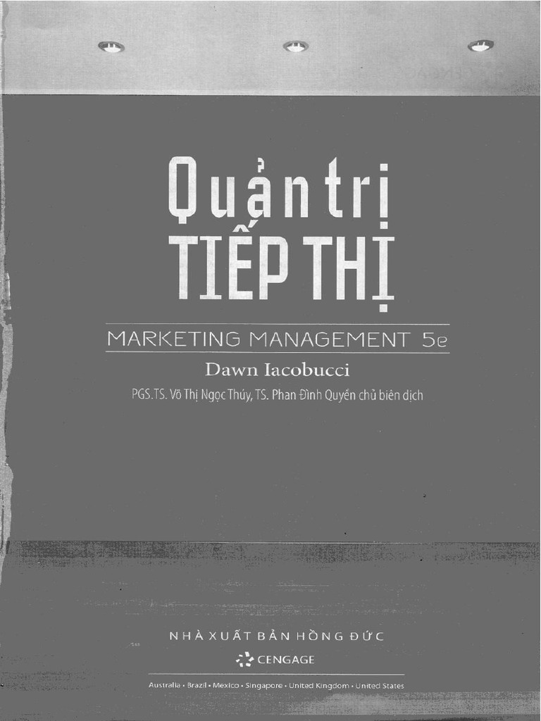 Marketing Management 5E - Dawn Iacobucci P1 | PDF