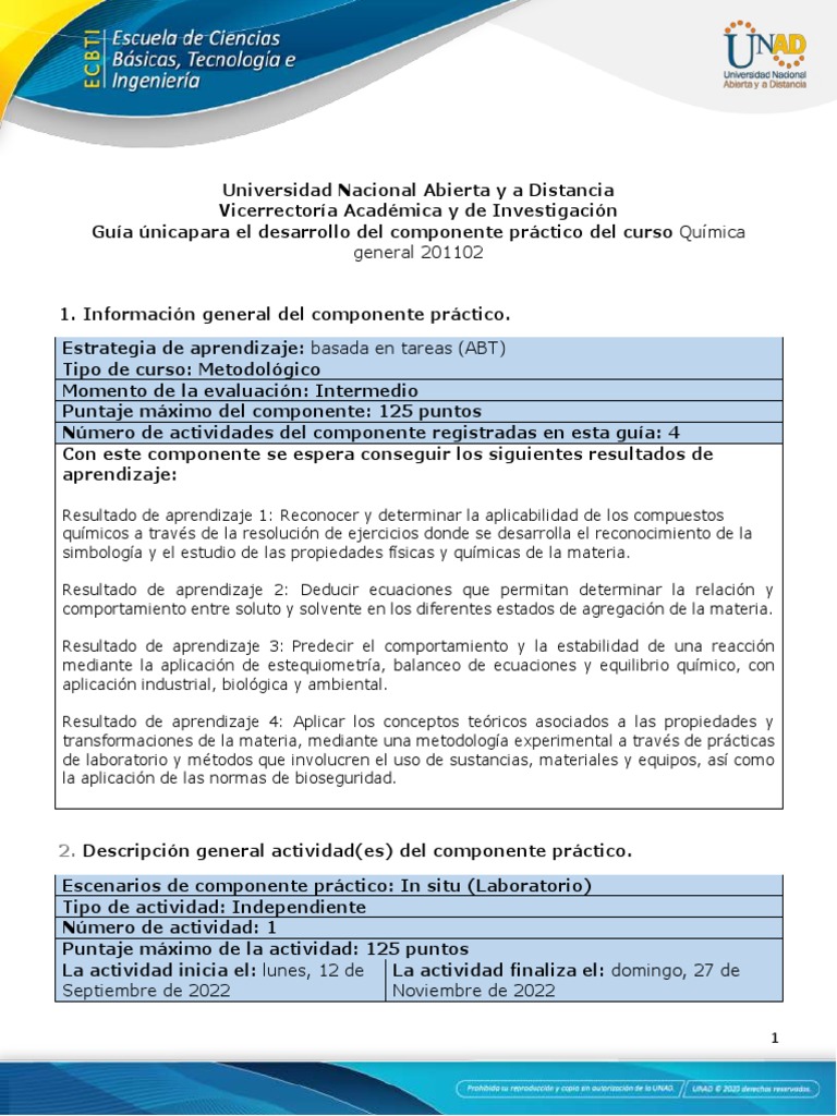Guía para El Desarrollo Del Componente Práctico | PDF | Laboratorios ... Guía para El Desarrollo Del Componente Práctico | PDF | Laboratorios ...