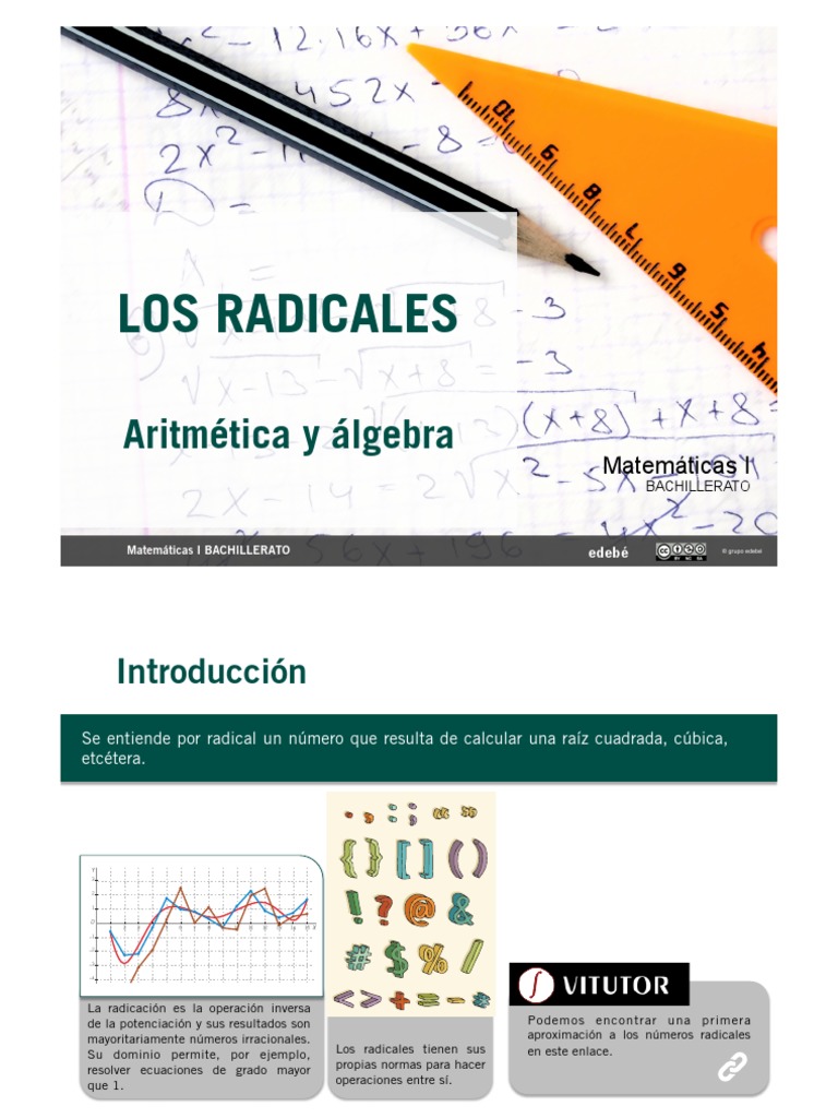 PDF 01 Radicales | PDF | Números | Matemáticas