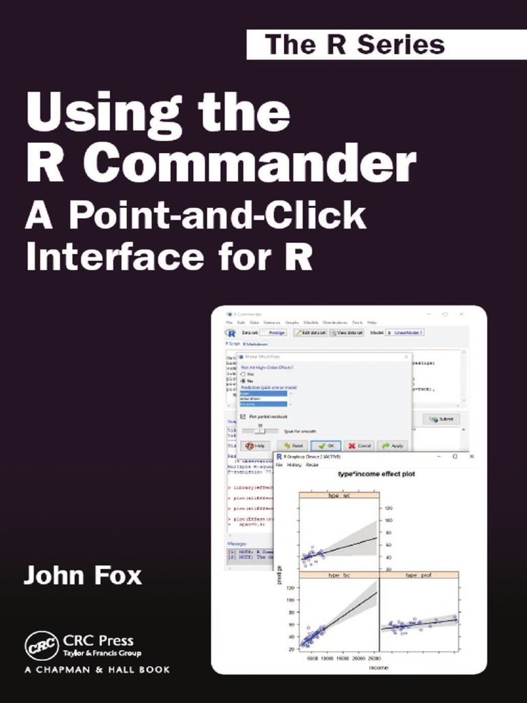 Using The R Commander A Point-And-Click Interface For The R by Fox ...
