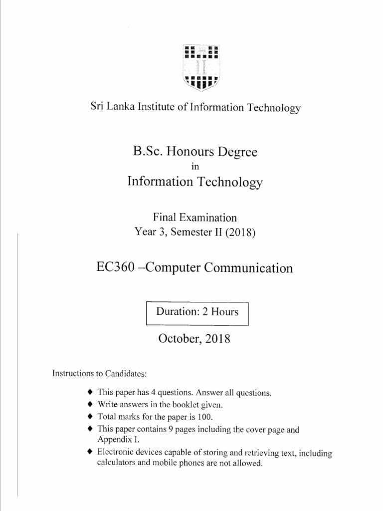 Ec360 Computer Communication Descargar Gratis Pdf Port Computer Networking Network Socket