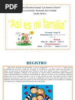 PROYECTO Mi Familia Es Maravillosa | PDF | Aprendizaje | Ciencia cognitiva