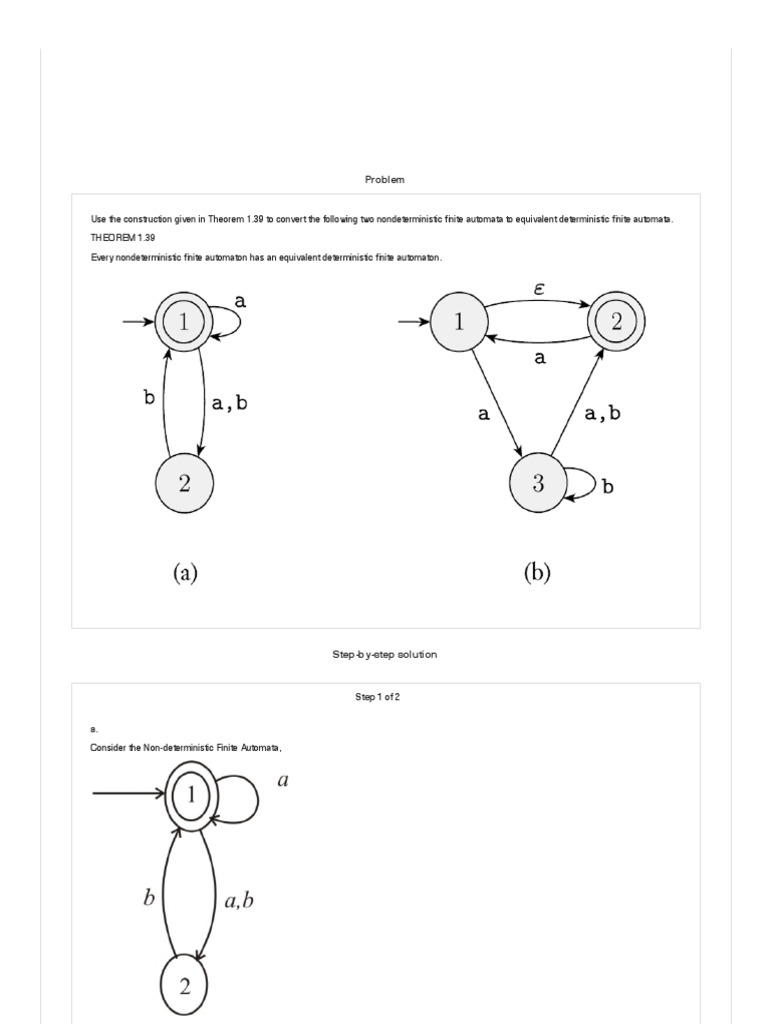 Problem: Step 1 | PDF