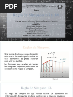 Regla de Simpson 3/8: Guía Completa | PDF