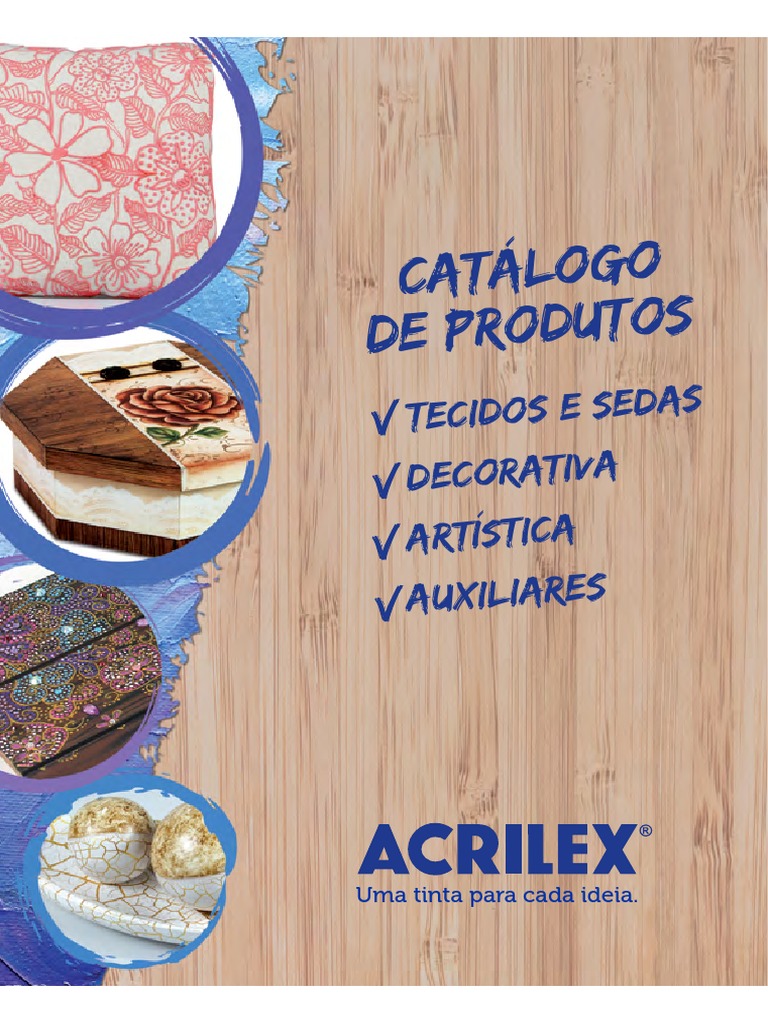 Catalogo de Cores Acrilex | PDF | Qualia | Cor
