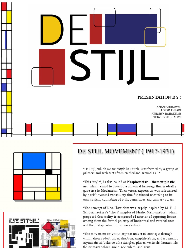 De Stijl | PDF | The Arts | Style