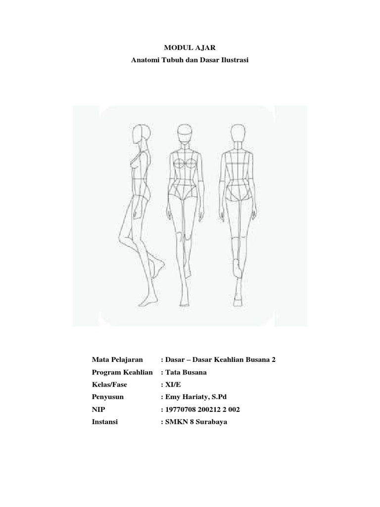 Modul Ajar Anatomi Tubuh | PDF