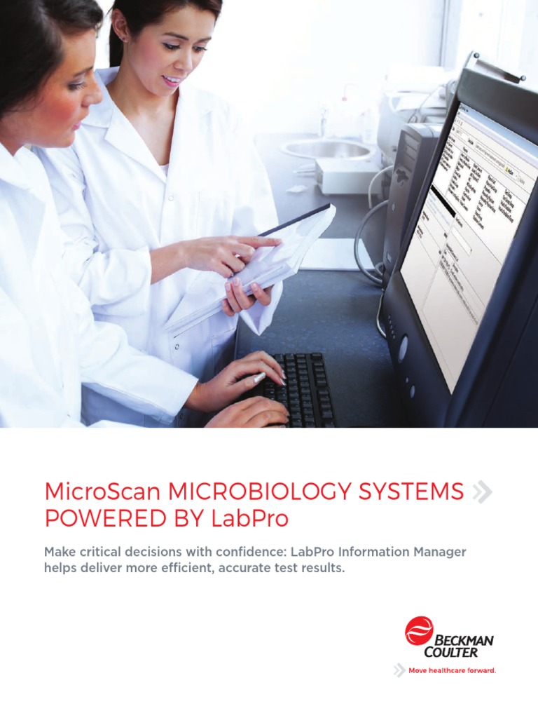MicroScan LabPro Brochure EN | PDF | Antimicrobial Resistance | Computing
