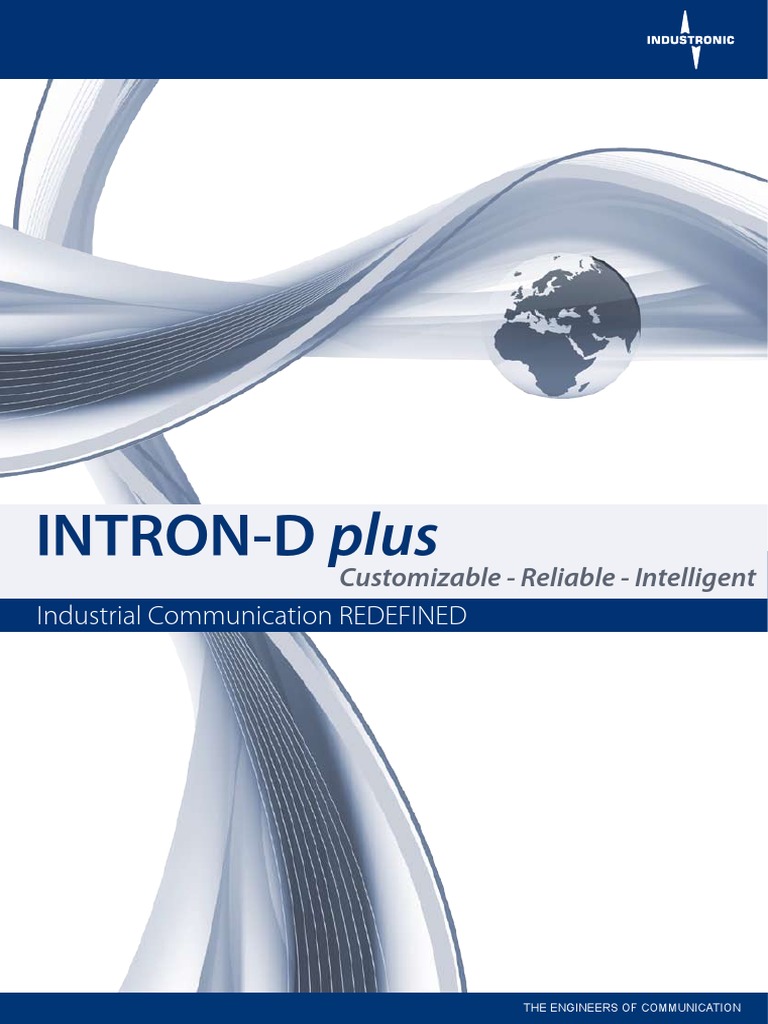Industronic - Brochure - INTRON D Plus EN | PDF