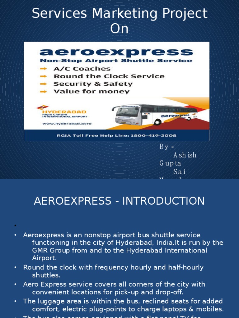 Services Marketing Project On: - by Ashish Gupta Sai Manohar | PDF ...