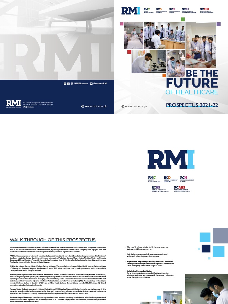 RMI Fee Structure and Admission Guide | PDF