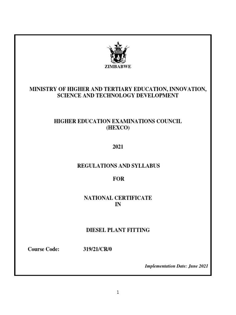 319.21.CR.O Diesel Plant Fitting | PDF | Internal Combustion Engine ...