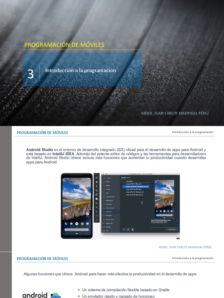 Introducción a Android y U3 Software | PDF | Software de la aplicacion ...