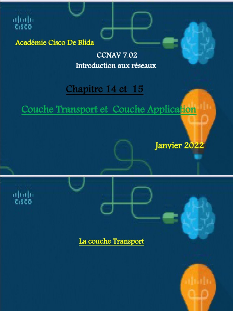 Chapitre 14 Et 15 | PDF | Protocole de contrôle de transmission ...
